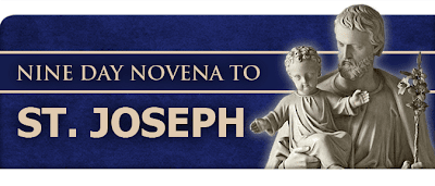 Novena to St. Joseph begins today