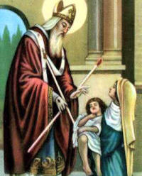 St. Blaise and the Blessing of the Throats