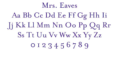 Download Mrs Eaves Small Caps Font Free free - pennyutorrent
