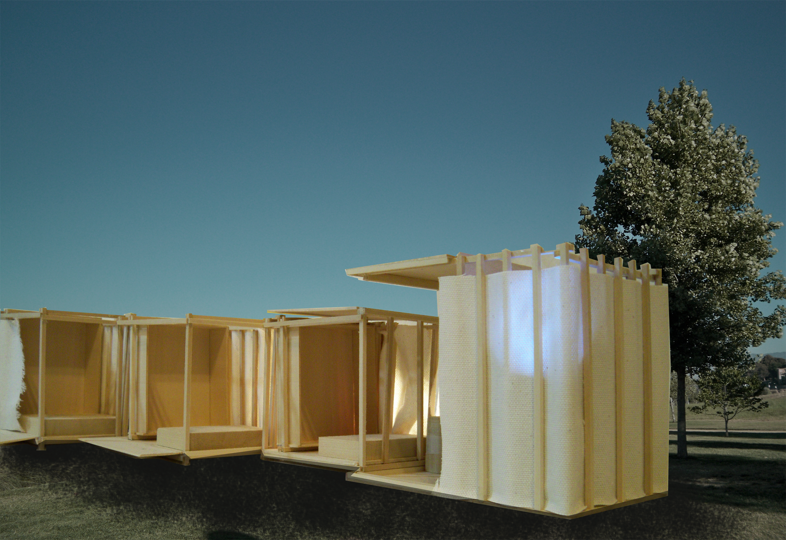 DZhong: Temporary Research Station