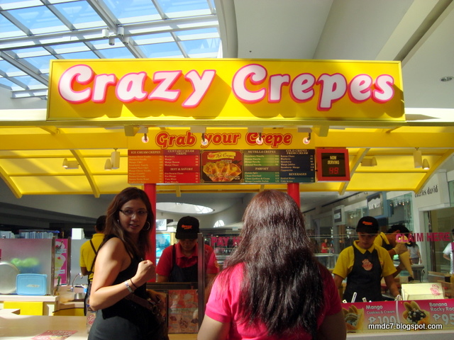 mmdc7 Online: Crazy Crepes at Mall of Asia