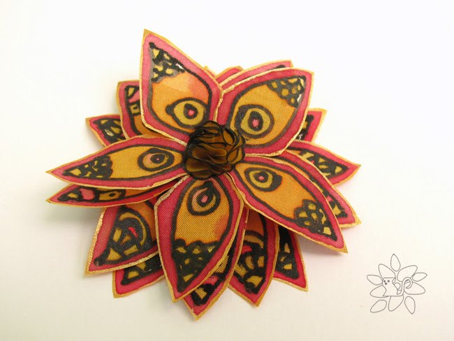 Simut: Silk flowers / šilko gėlės