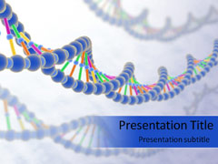DNA strand Powerpoint Template | Medical Slides