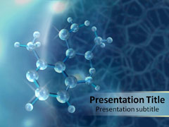 Molecule Powerpoint Template | Medical Slides