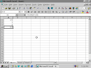hoja de calculo (Excel, Calc): Microsoft Office Excel