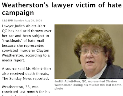 TUMEKE!: Clayton Weatherston: sentencing