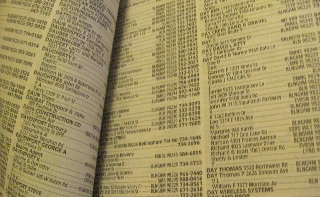 Editorials from Theslowlane: Demise of the white pages started in the 1980s