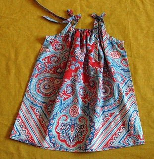 Yards and Yards: Free Pattern: Pillowcase Dress With Anna Maria Horner