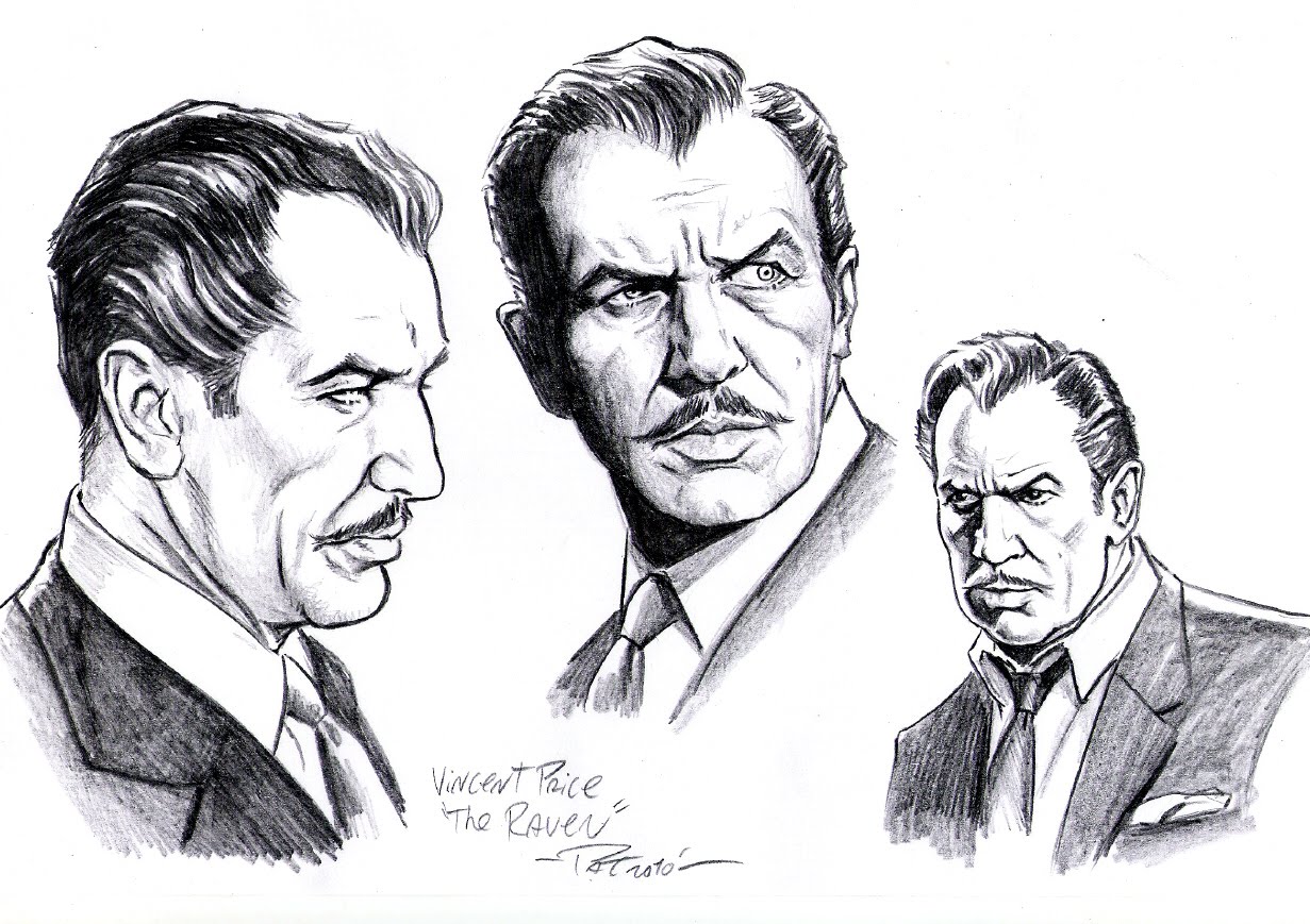 patart: VINCENT PRICE PRESENTS #26 SKETCHES