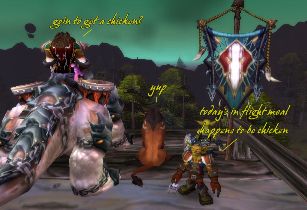 Chickens for Horde: How to get a Westfall Chicken if you're Horde