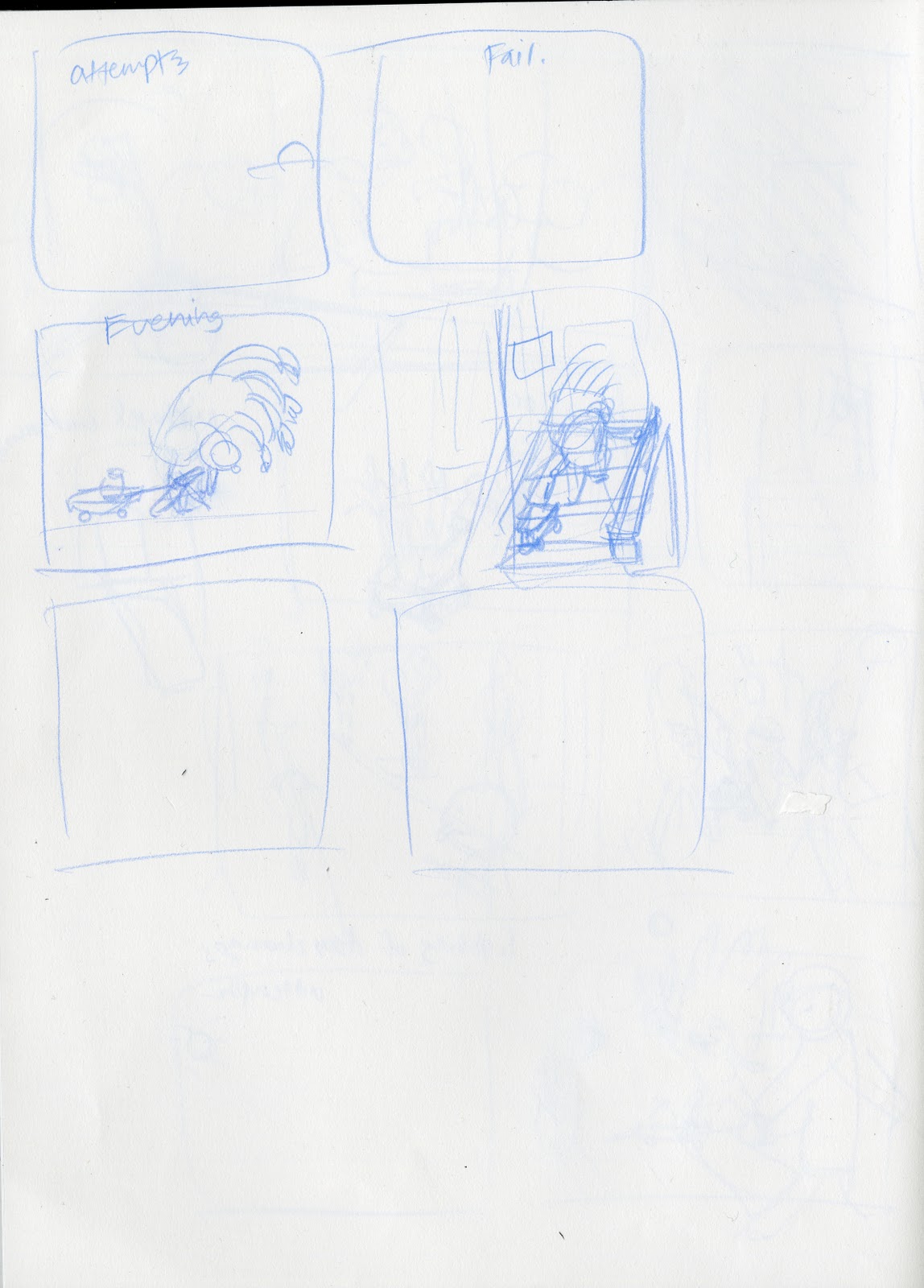 The Fantastic Mr. Bojangles: Storyboards and Living Room Concepts