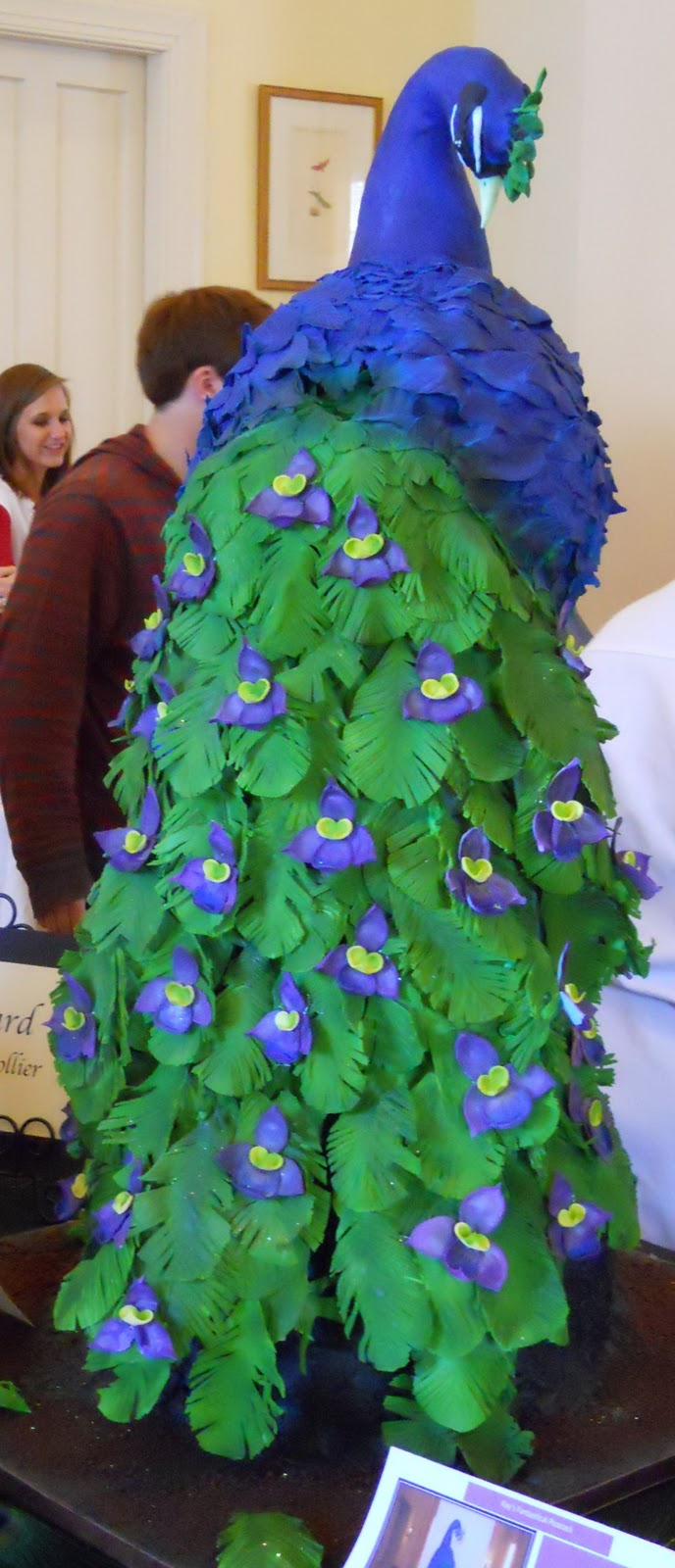 1000+ images about peacock cakes on Pinterest