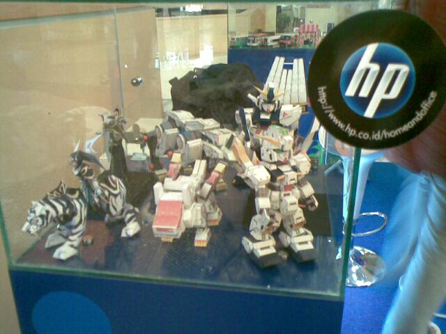 Gudang Papercraft: PERI Exhibition Booth @ Mall of Indonesia