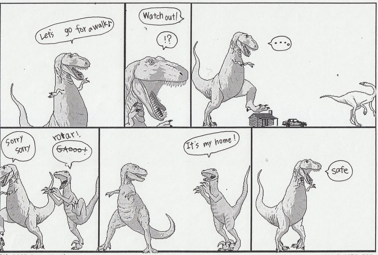 Rubber Side Down: Teaching with Dinosaurs 2