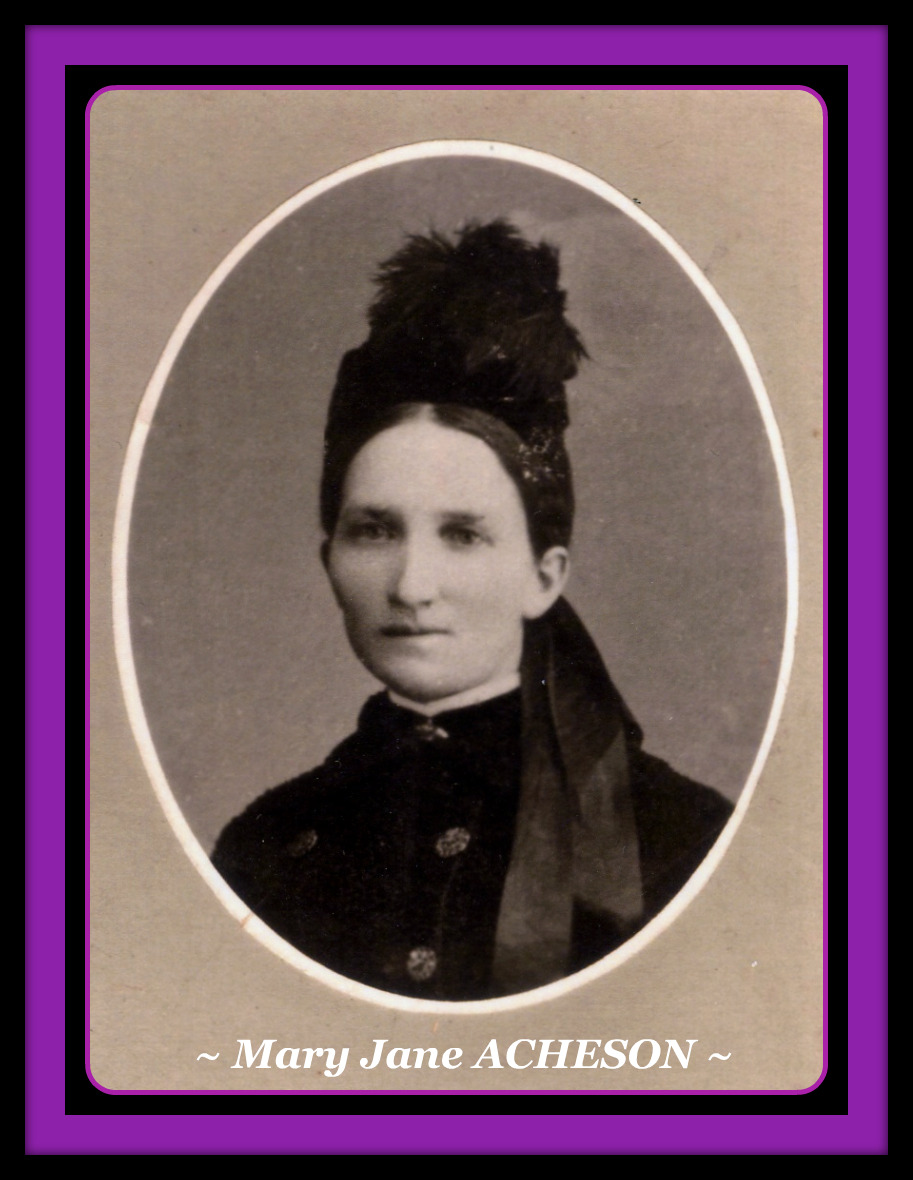 The Vintage Vignettes: Funeral Card Friday ~ Mary Jane ACHESON - Life ...