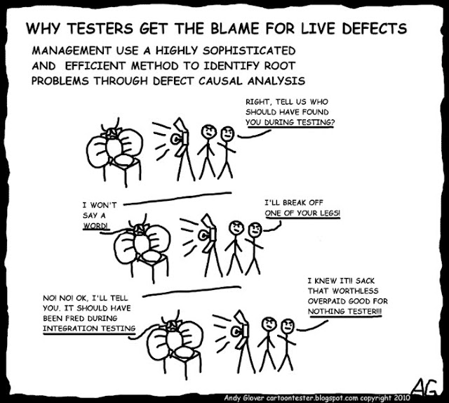 Cartoon Tester: Defect Causal Analysis