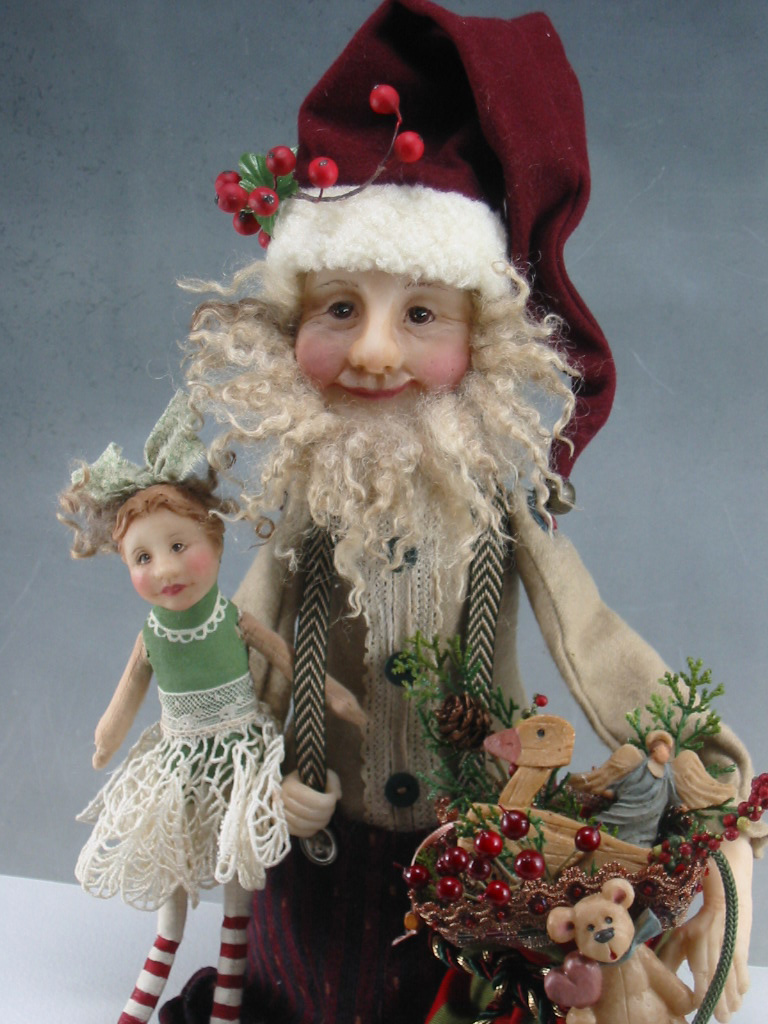 Dianne Adam Dolls: Holiday dolls from Christmas past