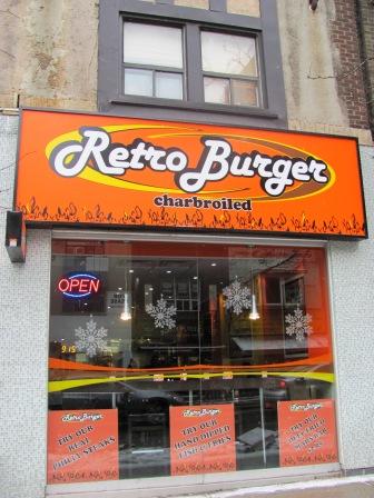 Teena in Toronto: Retro Burger, Toronto, ON