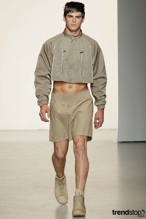 The making of Fifi La-Belle: NEW TREND: Men's cropped tops?