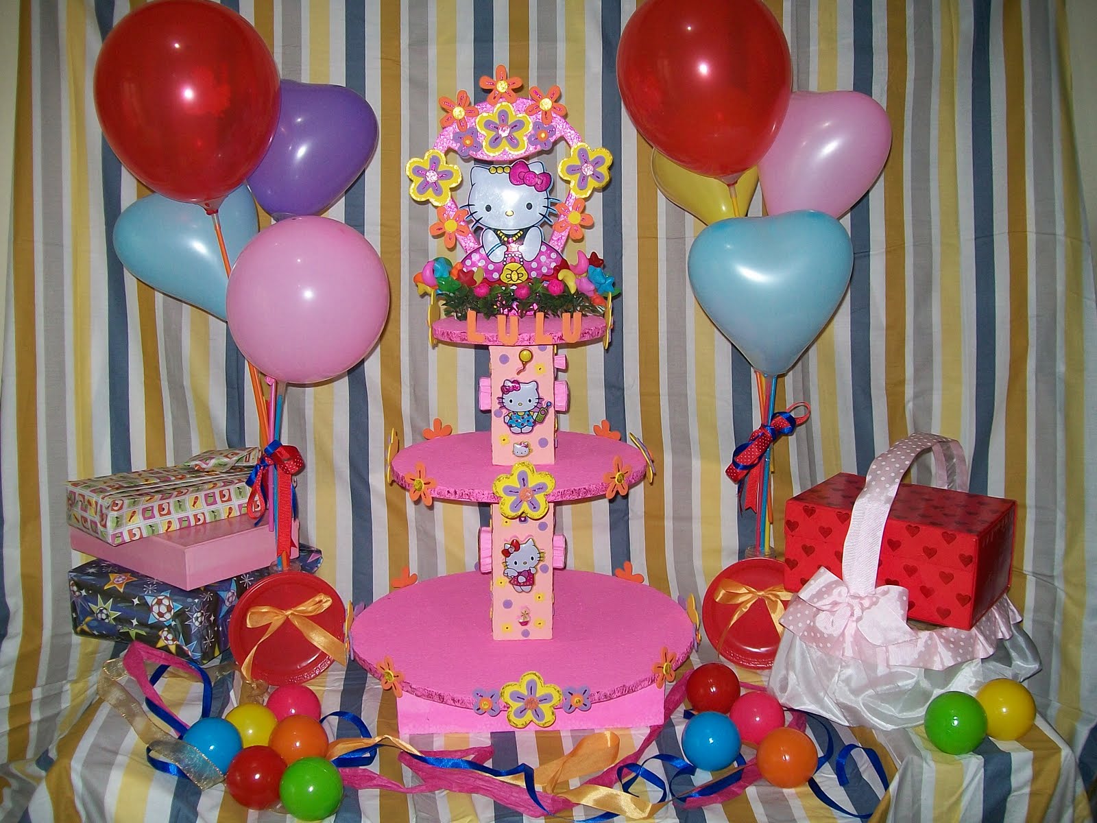 Lulu n Lola: Hello Kitty, 3 Tier Cupcake Stand