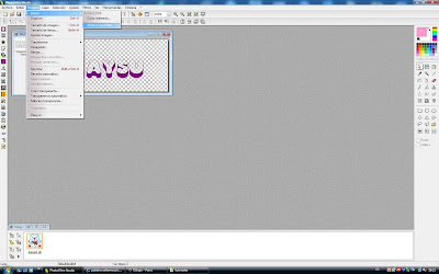 Maysu Creaciones: Tutorial Fotofiltre: Letras achatadas con saltos