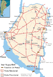 E.R.S.A.F.E.R: DISTRIBUCION EN LA PROVINCIA DE ENTRE RIOS
