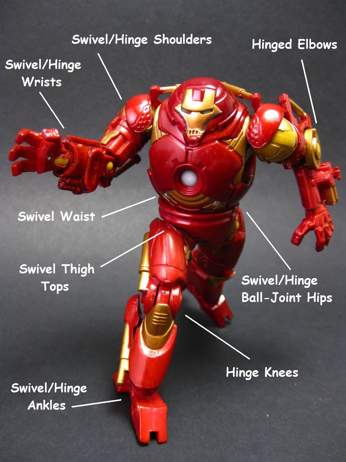Chase Variant: Iron Man 2 Concept Series 3.75" 3-Pack: Proving Ground