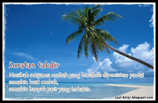 ~N.O.T.A. H.A.T.I~: dua jenis takdir