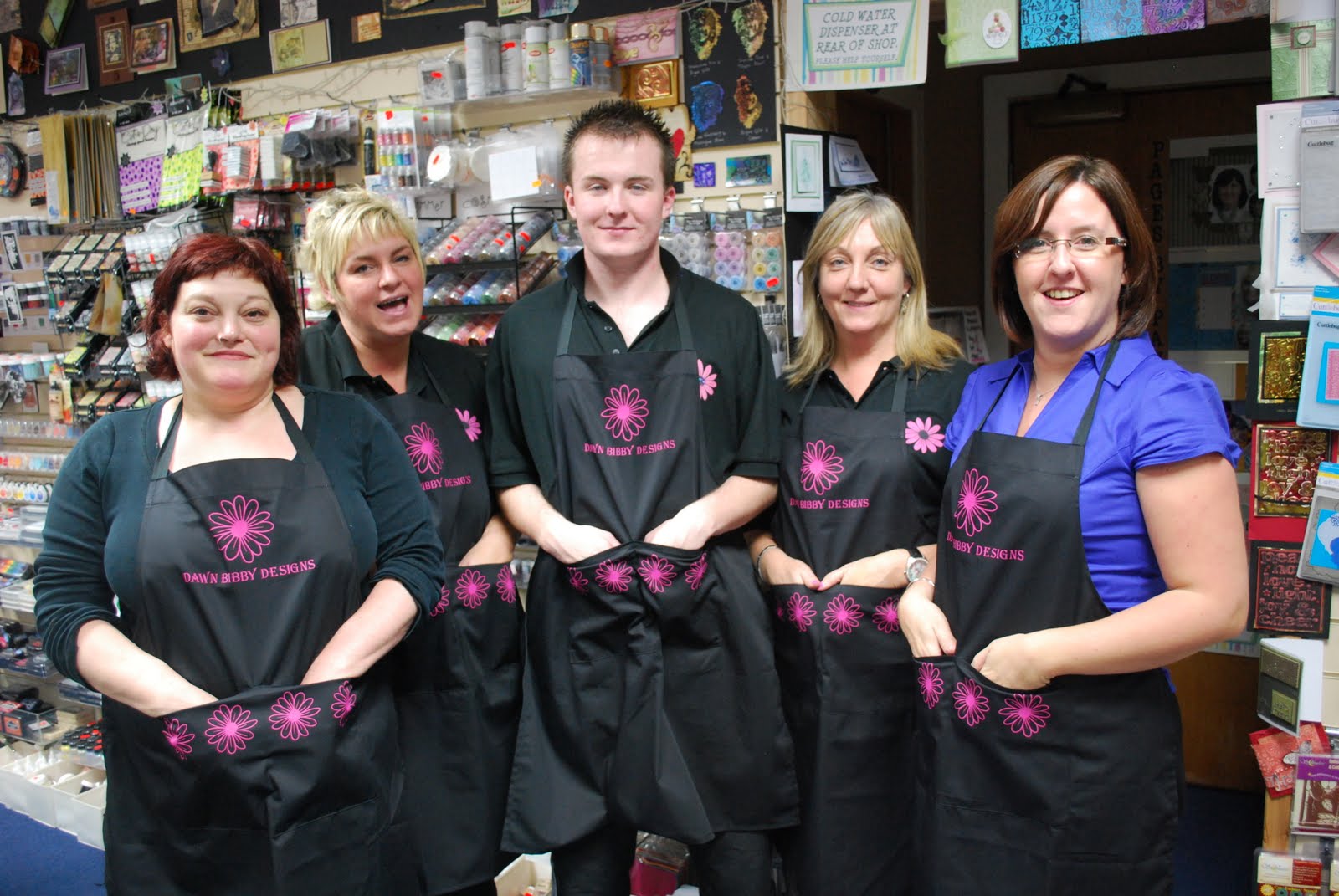 Dawn Bibby Design Studio: Our New Aprons!