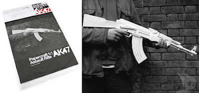 martin postler's paper ak47 paper model kit