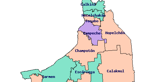 Historìa y Geografìa de campeche: GEOGRAFÍA DEL ESTADO DE CAMPECHE Y ...