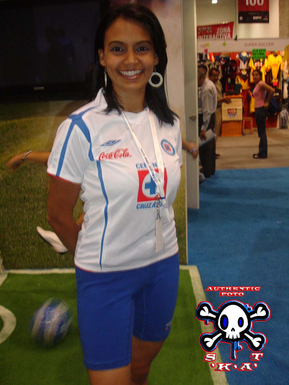 LAS BELLEZAS DE FOTO SKAT: EDECANES DEL CRUZ AZUL