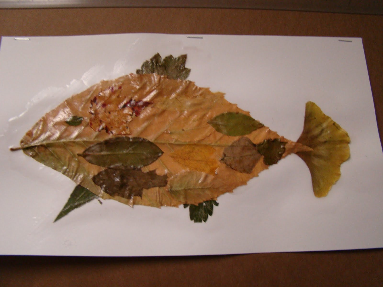 Mrs. Baker's Art Room: Leaf Animals...