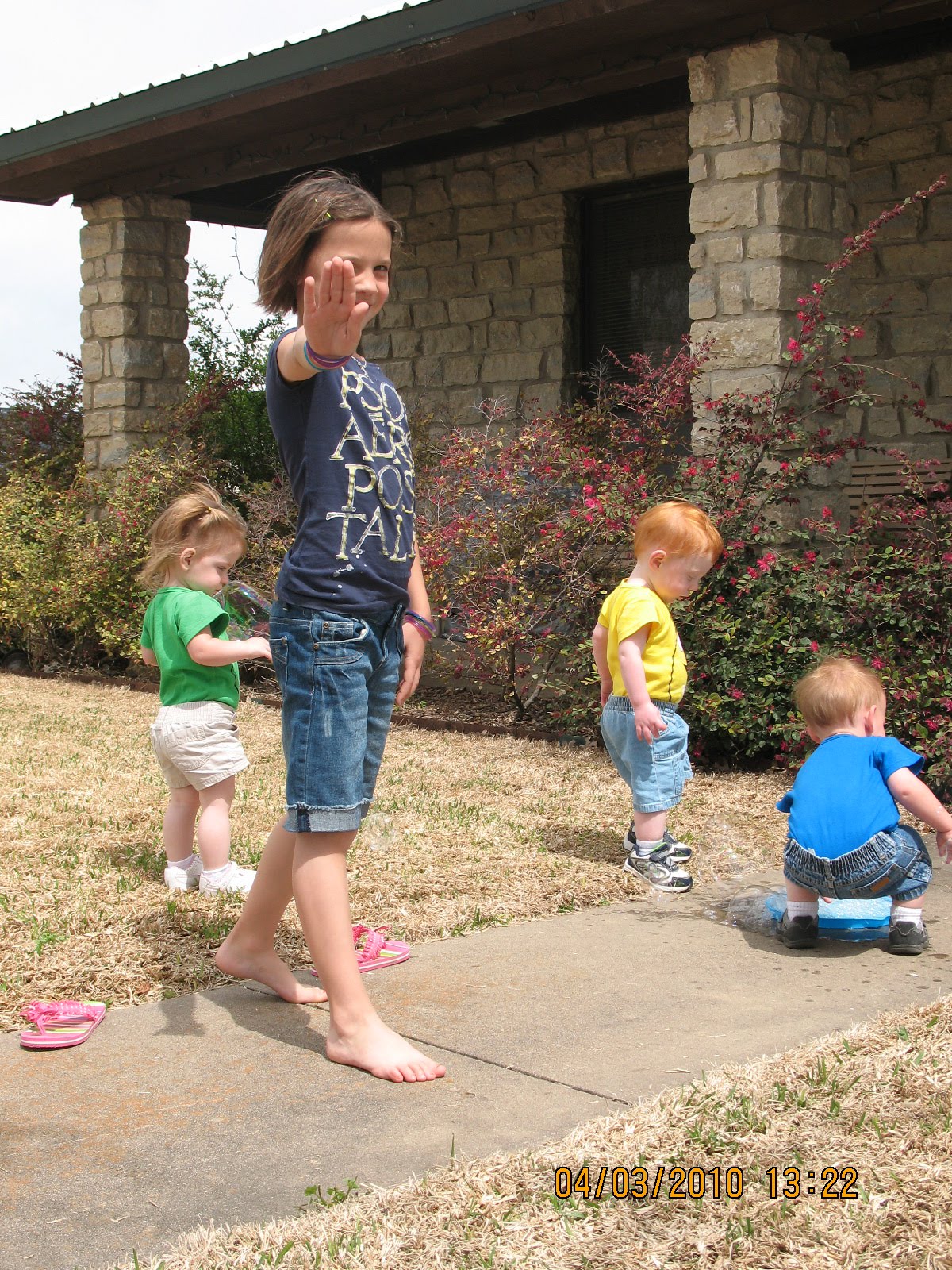 4EVER BLESSED: McLean Party of Eight: Quick Visit with Cousins