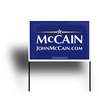 Yard Sign For Mccain - Birthday Yard SignsBirthday Yard Signs