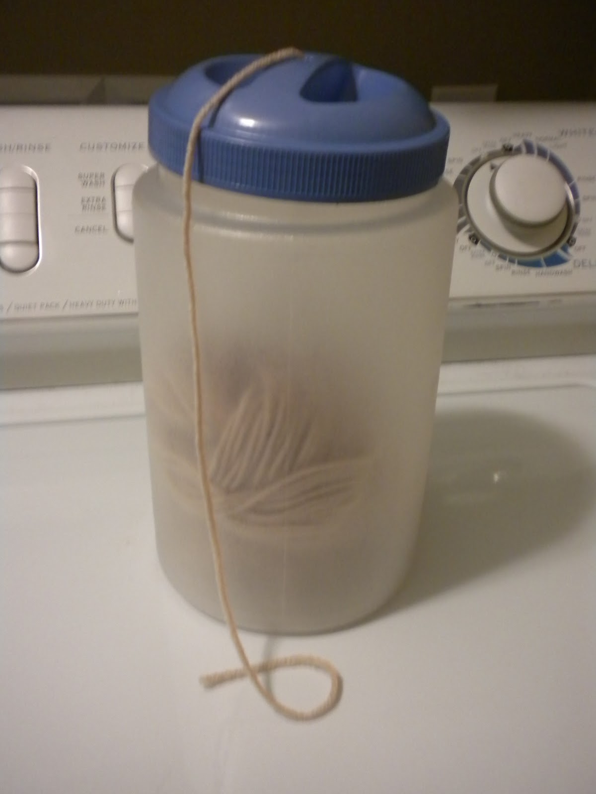 the kc experience: Thrifty Thursday: Yarn-Tainer Knock-Off