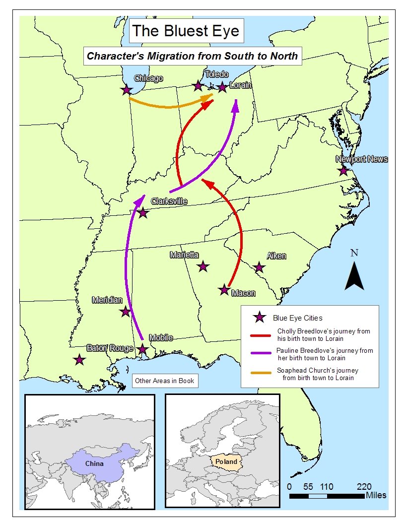 Cartographie Numérique La Grande Migration Des Noirs Aux Etats Unis à