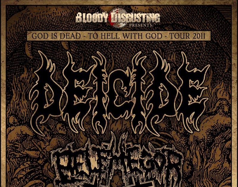 DEICIDE on the "God Is Dead- To Hell With God Tour" in February and ...
