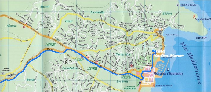 moraira el meu poble: sus playas