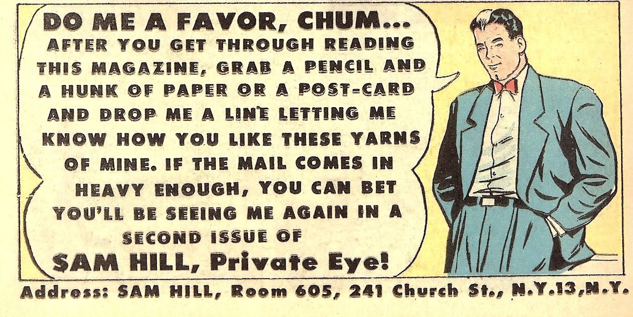 Accelerated Decrepitude: Comic Noir: Sam Hill & Johnny Dynamite