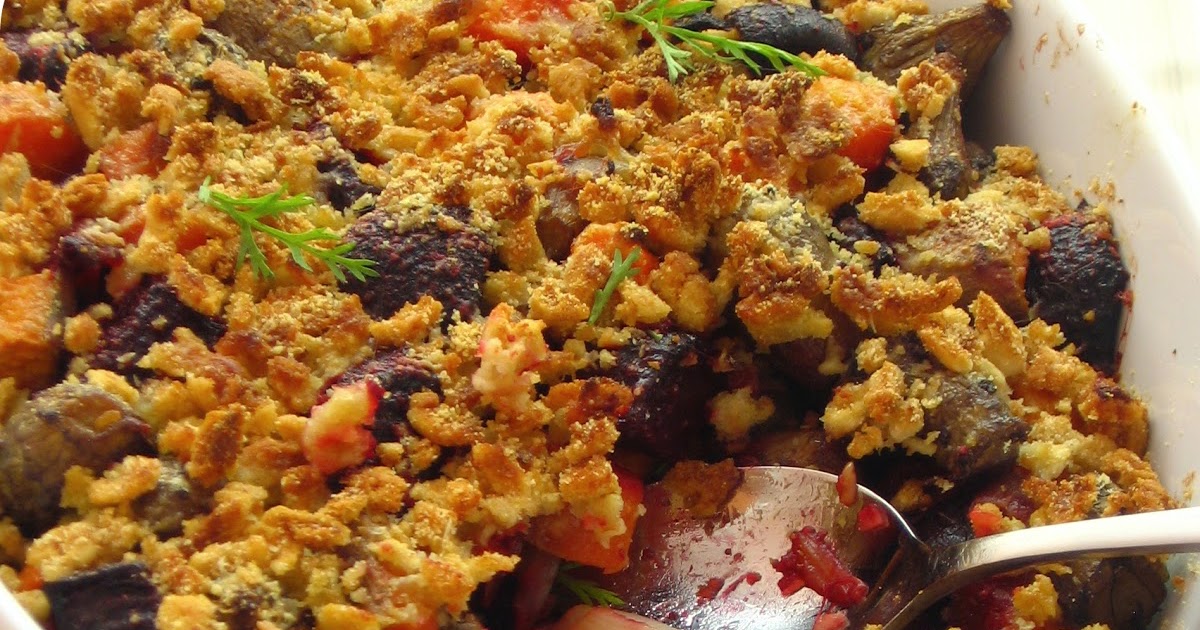 The Creative Pot: Savoury Crumble