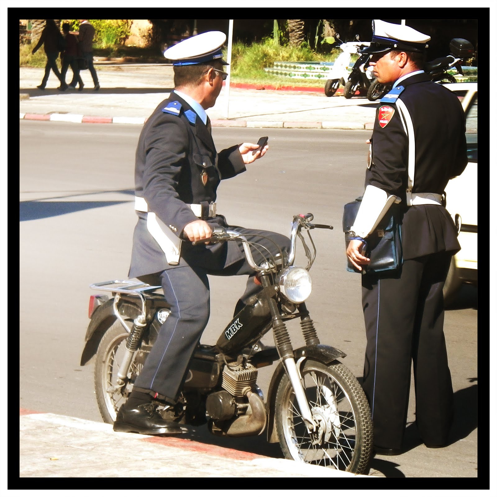 ATTENTION POLiCE, Morocco.