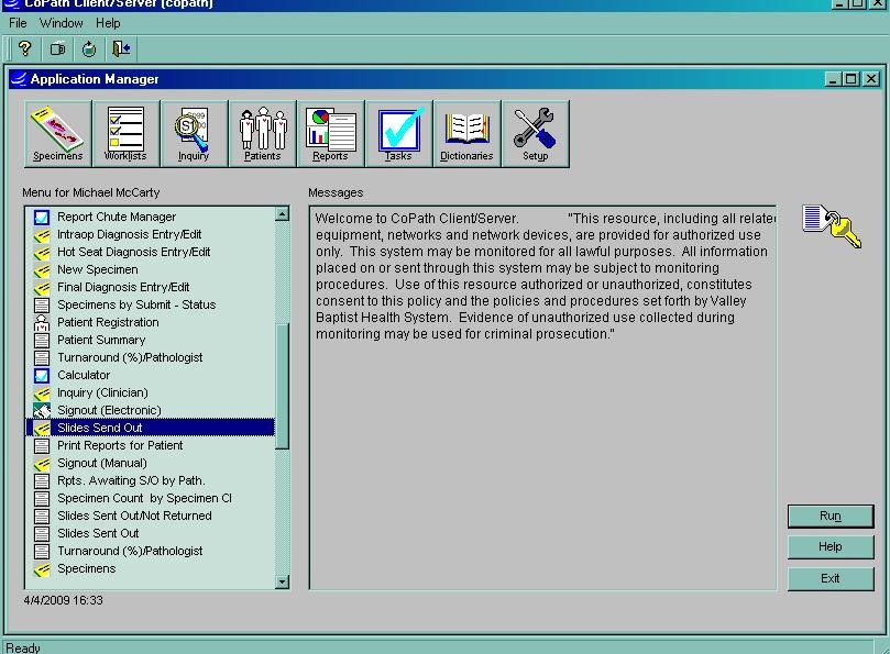 Copath Plus AP Sendout Training: Step 6