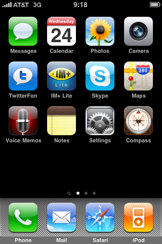 Apple Logo: See The Iphone 3gs Apps On