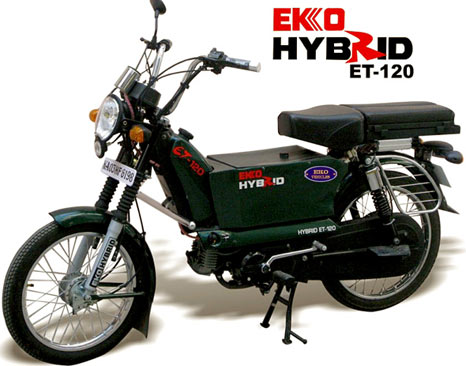 new motorcycle: Eko Hybrid ET 120
