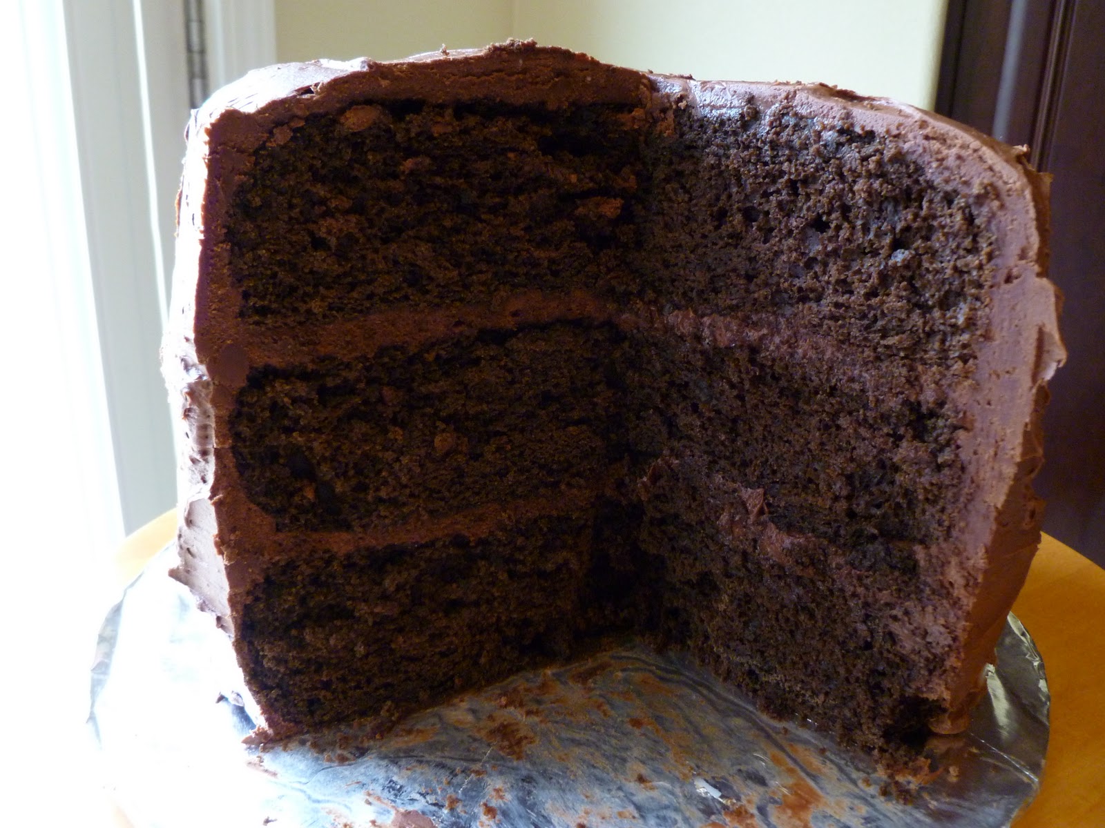 The Pastry Chef's Baking: Devil's Food Cake with Chocolate Buttercream