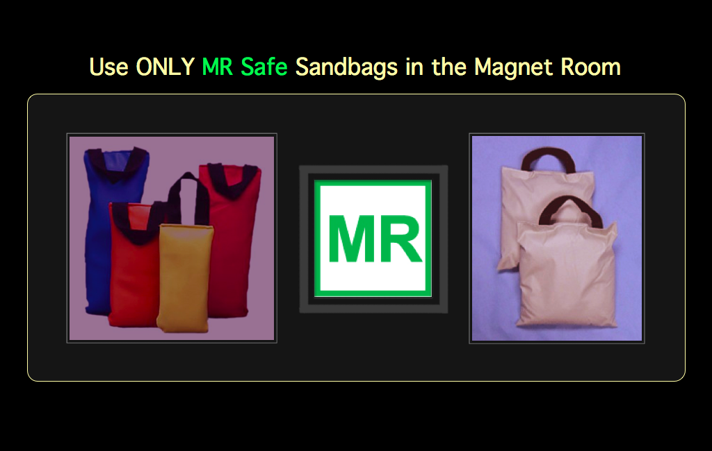 MRI BLOG: FDA Warns of Sandbags in MRI Suites