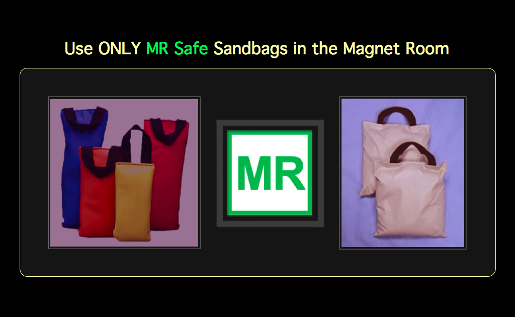 MRI BLOG: FDA Warns of Sandbags in MRI Suites