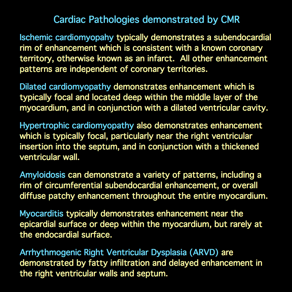 MRI BLOG: Imagery of Cardiac Pathology