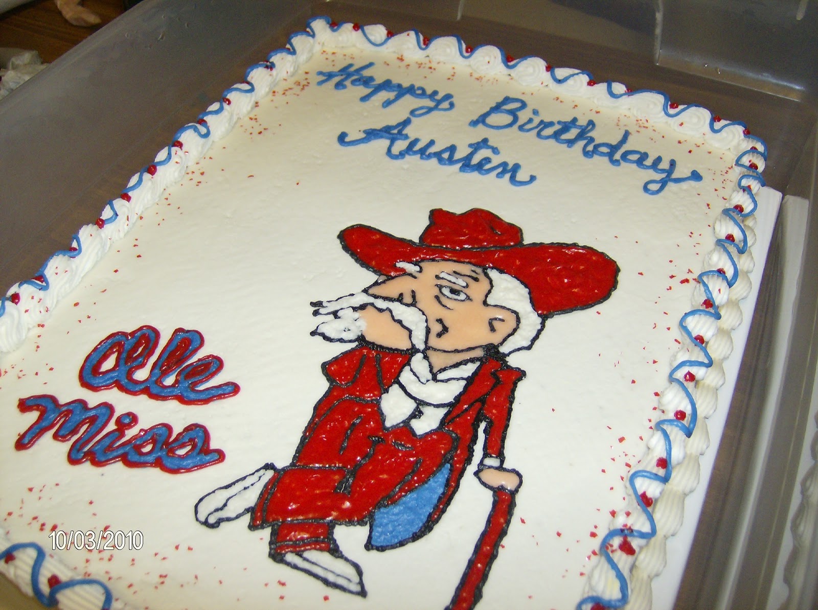 Simply Southern: Ole Miss cake and a sneak peek